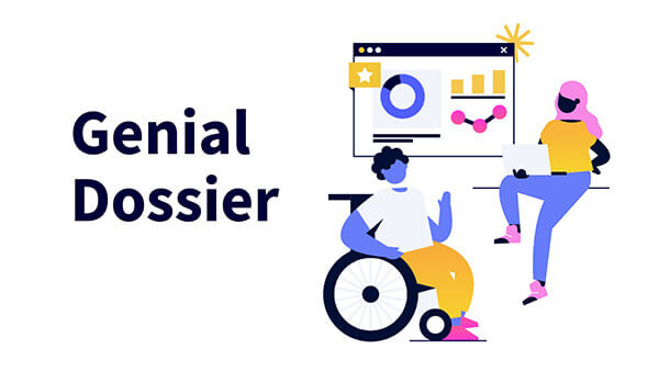 Genialer dossier | Vorlagen von Genially